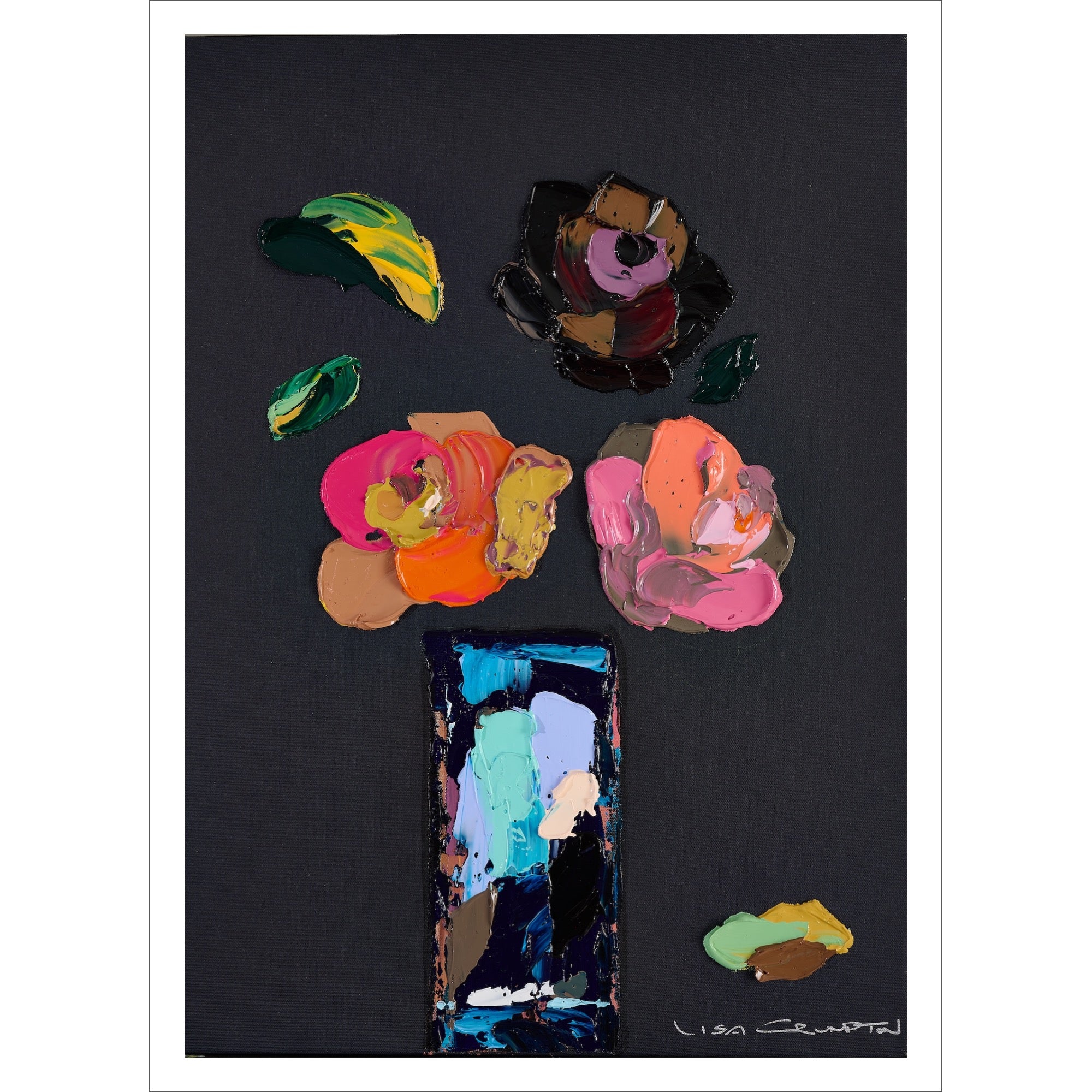 Palette of Petals ll Poster Print – Ruthanne Collection