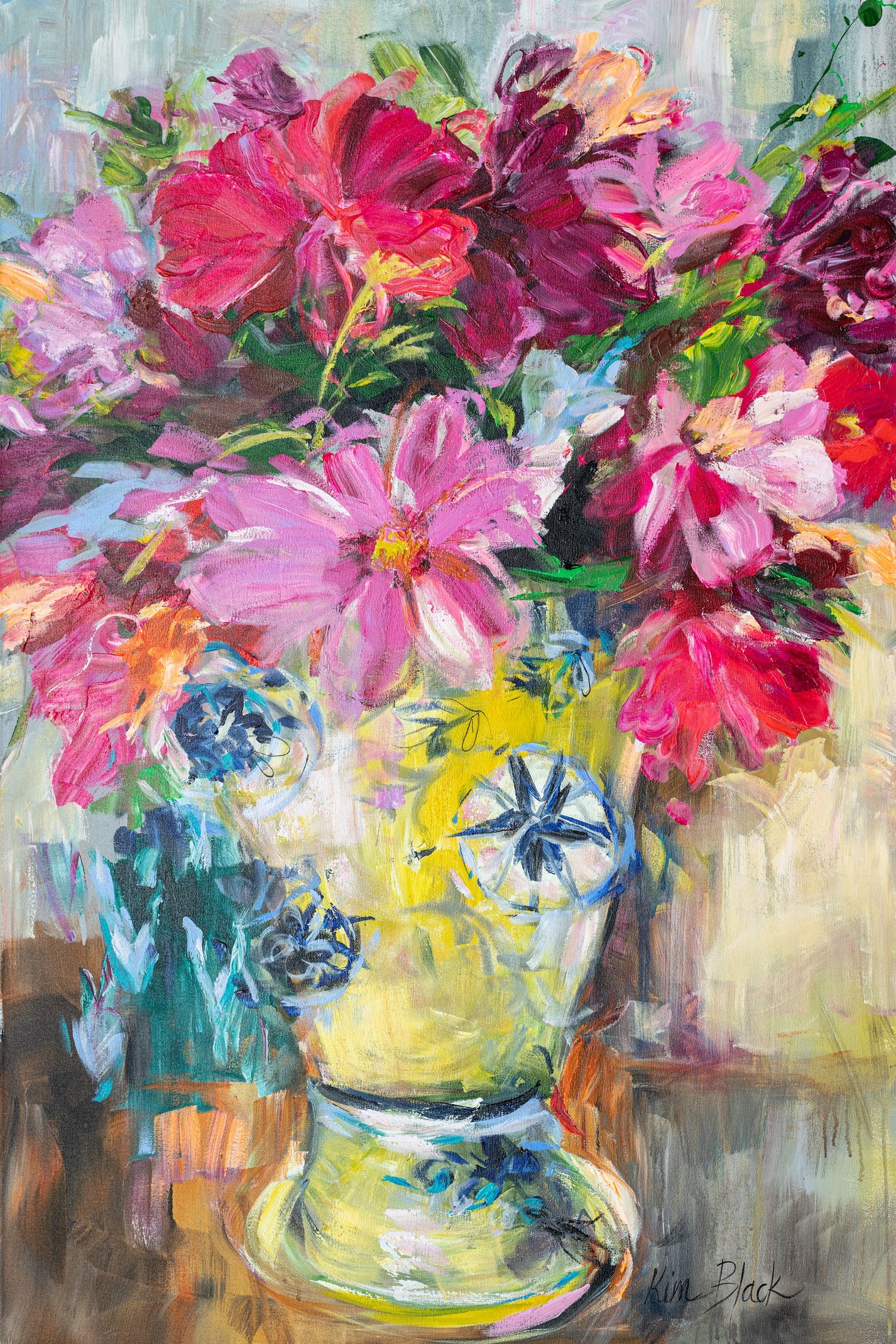 Cosmos Candy Canvas Print | Cozy Wall Art – Ruthanne Collection